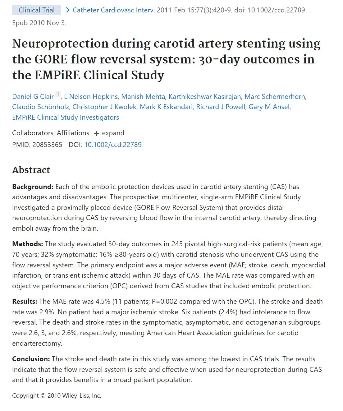 Presentations and Research